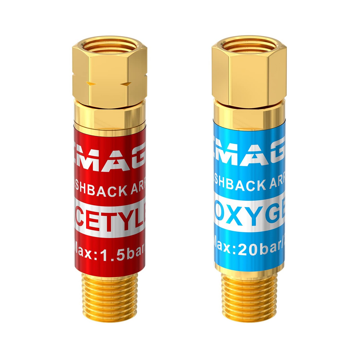 Flashback Arrestor, IMAGE Oxy Propane Flashback Arrestor, Oxygen ...