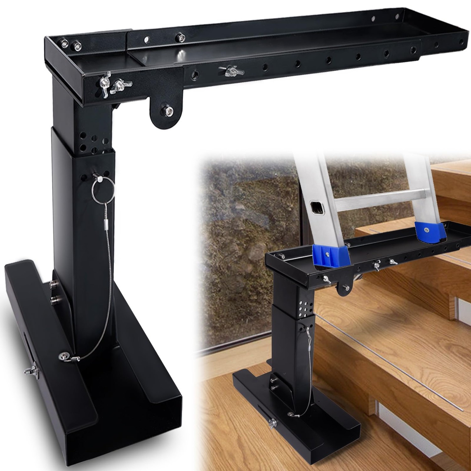 Ladder Levelers for Extension Ladders, Upgrad Ladder Extender for ...