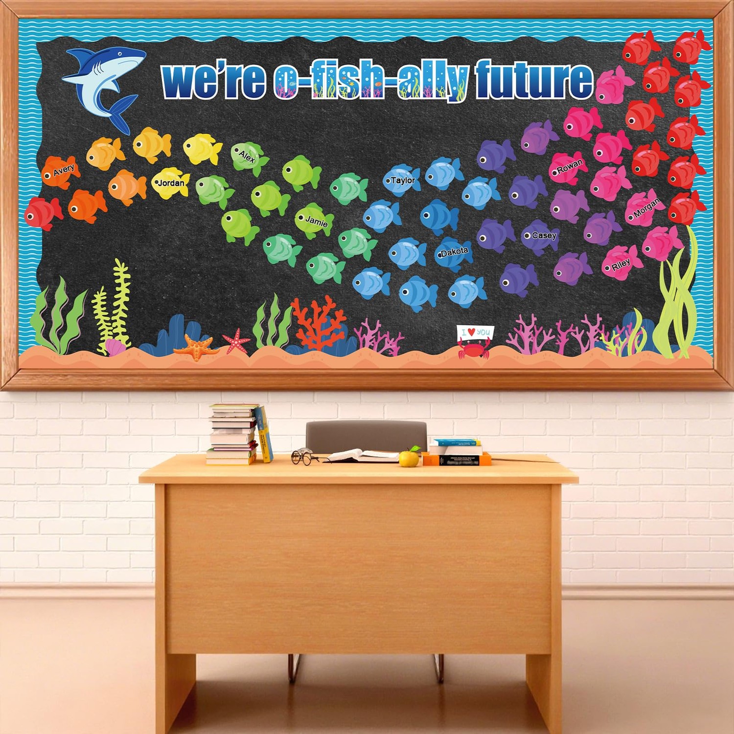Under The Sea Bulletin Board Set Summer Ocean Classroom Decoration Sea ...