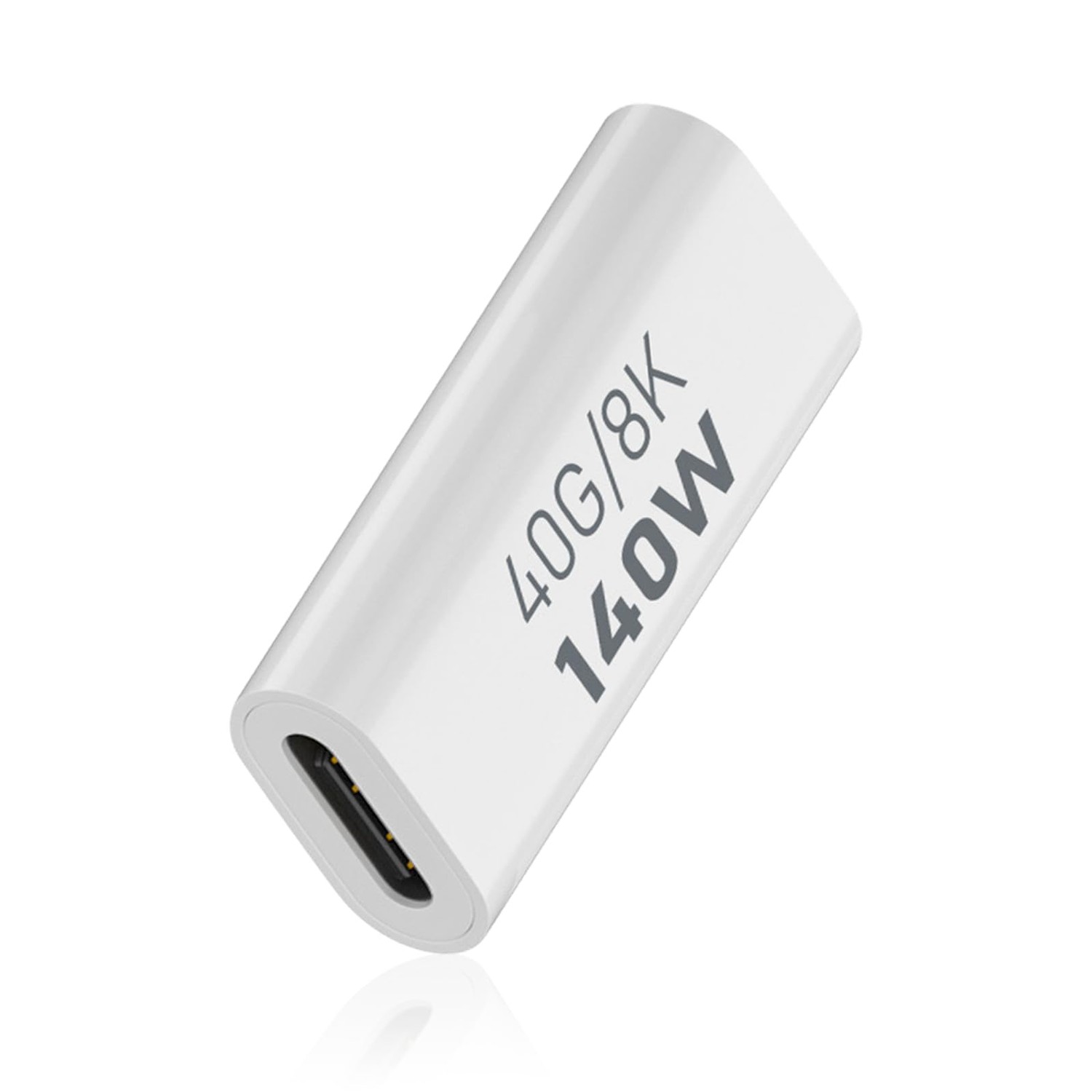 Duttek 40Gbps USB-C Relay Adapter, PD140W USB Type C Female Relay ...
