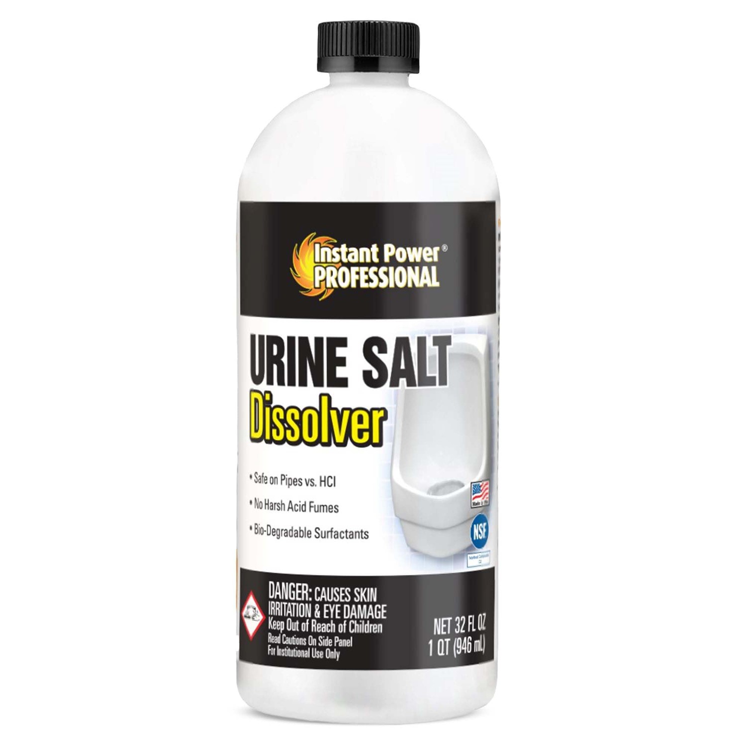 Instant Power Professional Urinal Salt Remover - Helps with Uric Salt ...