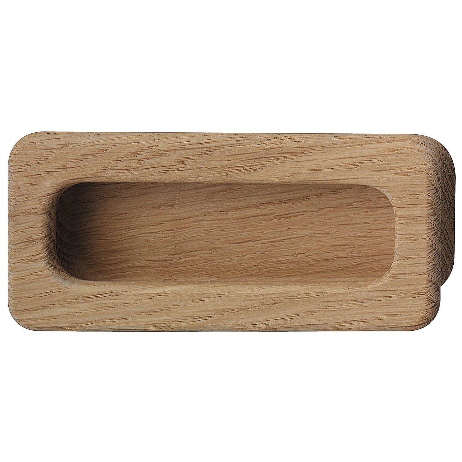 Gedotec Wooden Shell Handle | 1 Piece - Sliding Door for Gluing | 110 x ...