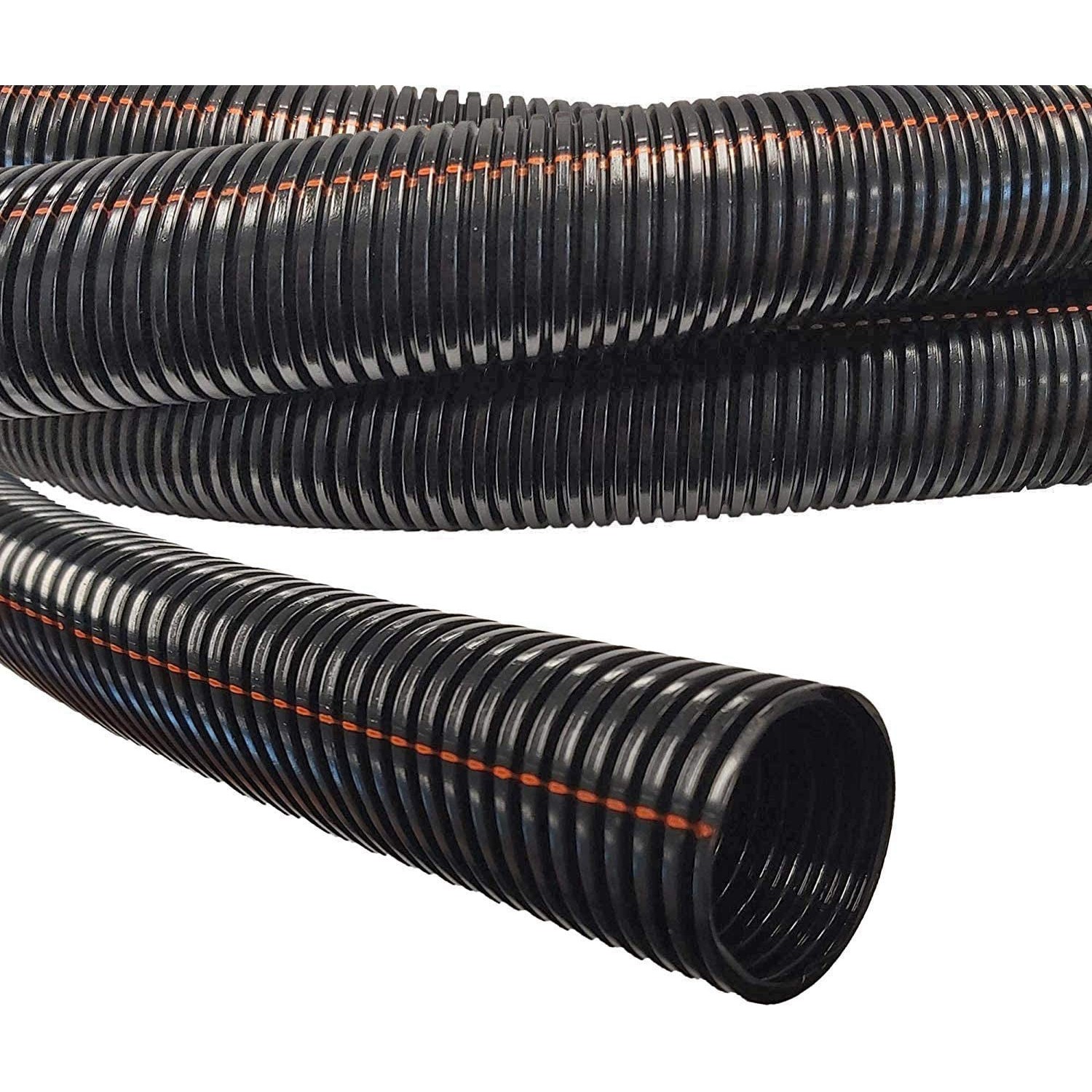 Electriduct 2" UV Rated Flame Retardant Wire Loom Black Nylon Split ...