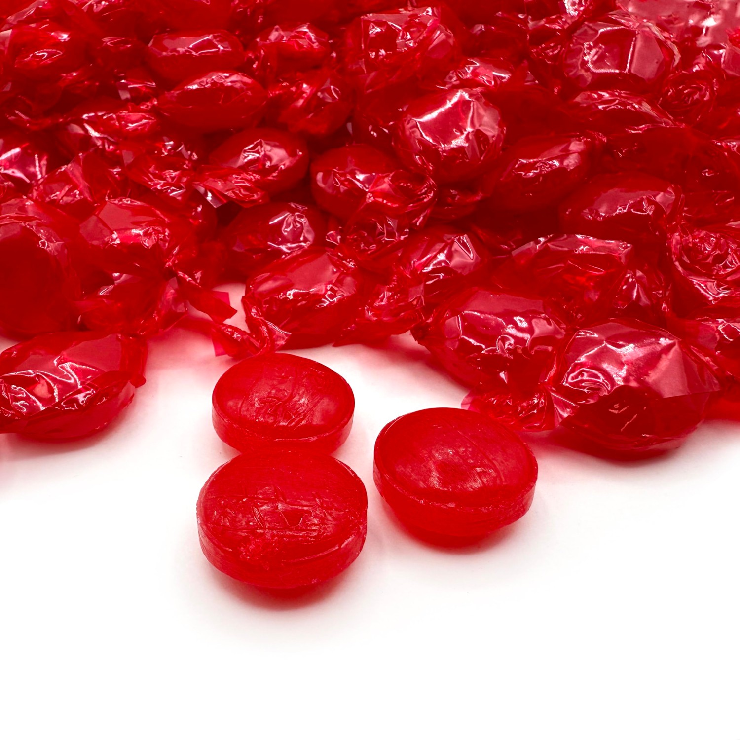 Cinnamon Discs Hard Candy - 2 Pound Pack - Individually Wrapped Spicy ...