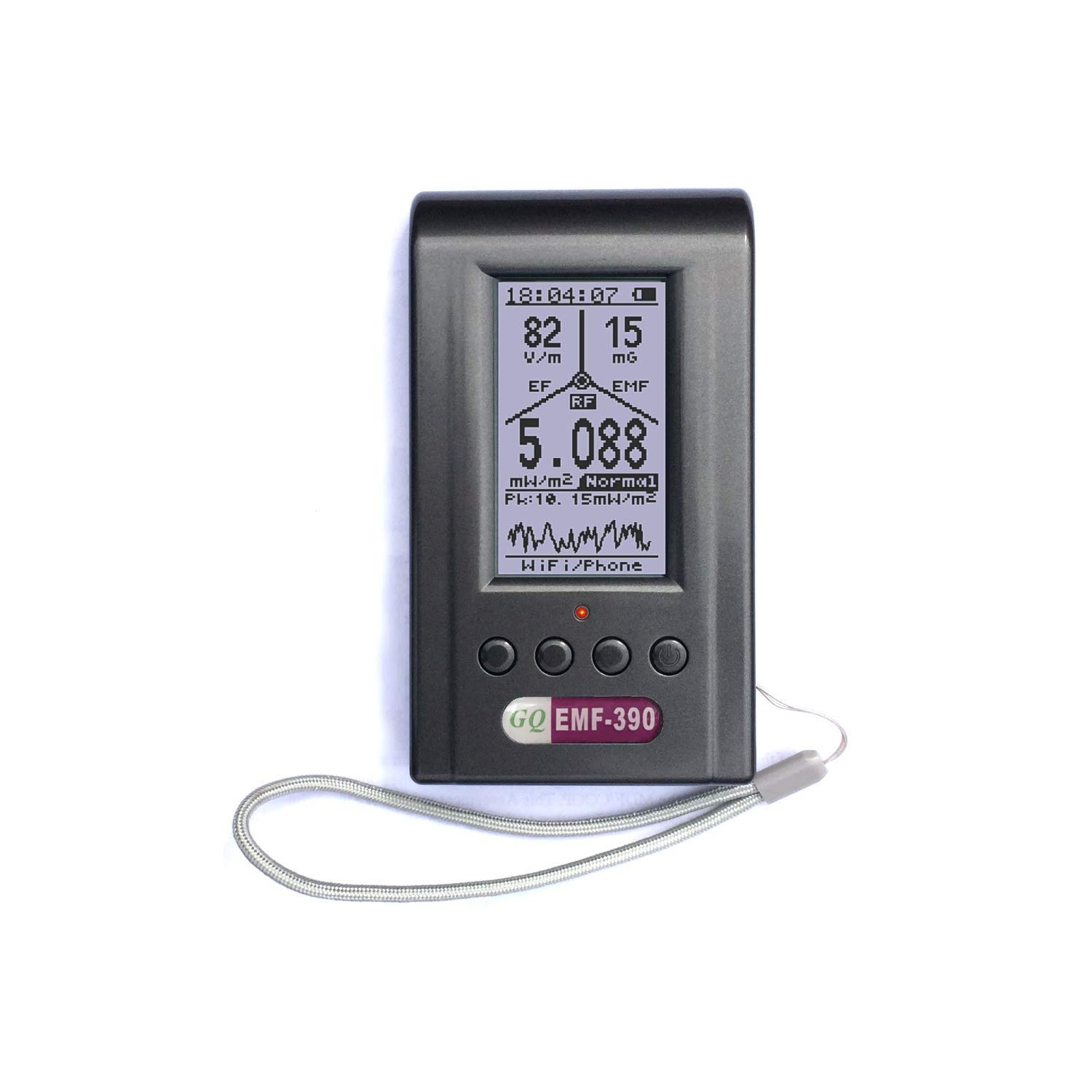 EMF Meter EMF Detector GQ EMF-390 Tri-Field Electromagnetic Radiation ...