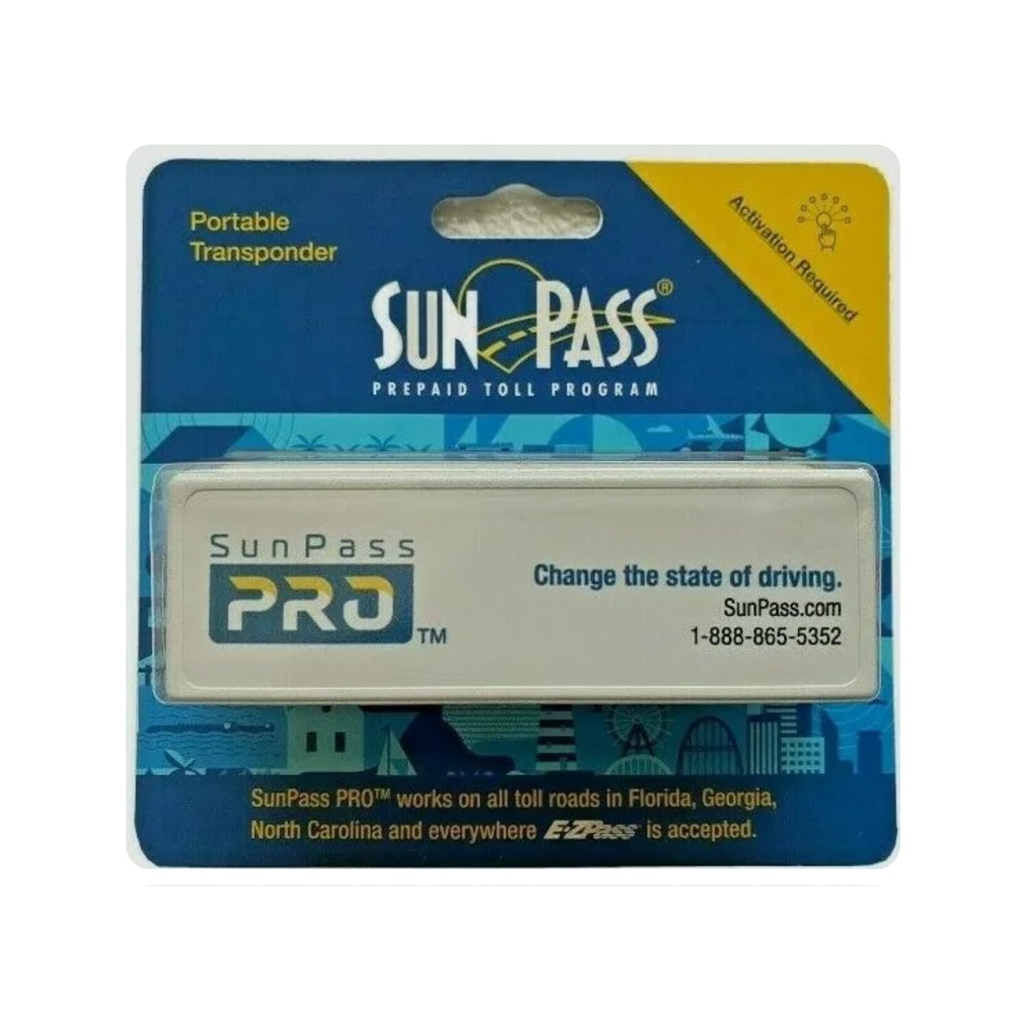 Sunpass Sun Pass Transponder Portable Prepaid Toll Program for Florida ...