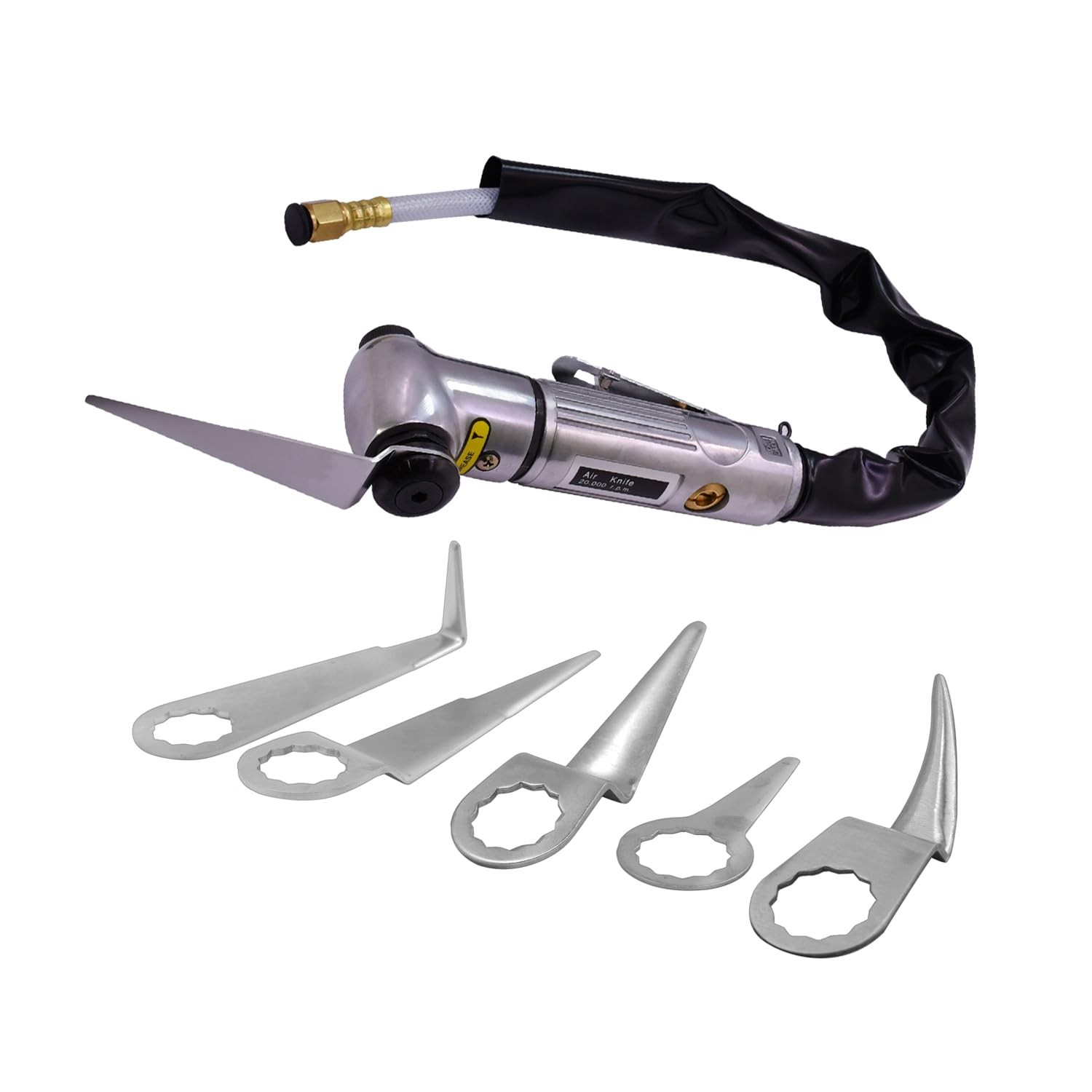 Jitterbug Pneumatic Air Windshield Remover Air Cut Out Knife Pneumatic ...