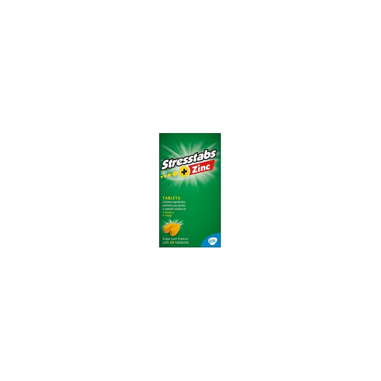 Stresstabs Multivitamínico Con Zinc Frasco Con 30 Tabletas - ibspot.com