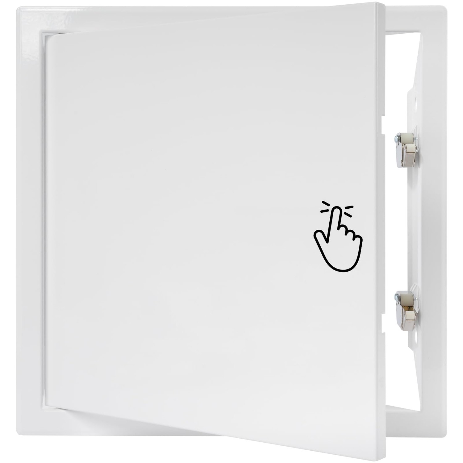 12" x 12" Inch Galvanized Steel Access Panel Door with Click Open/Close ...