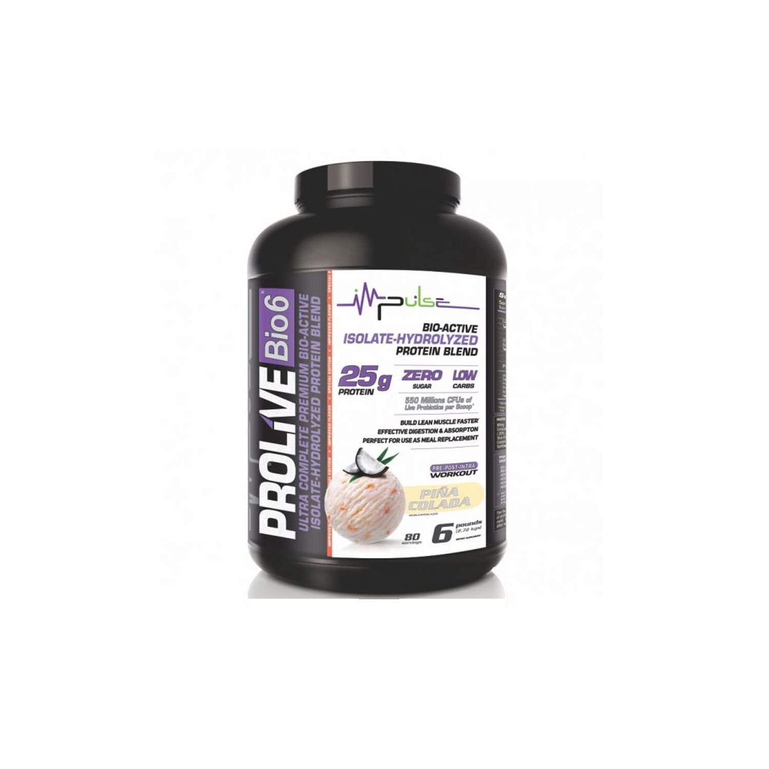 Prolive Bio6 Supplements 25gr of Ultra Complete Premium, Bio-Active ...