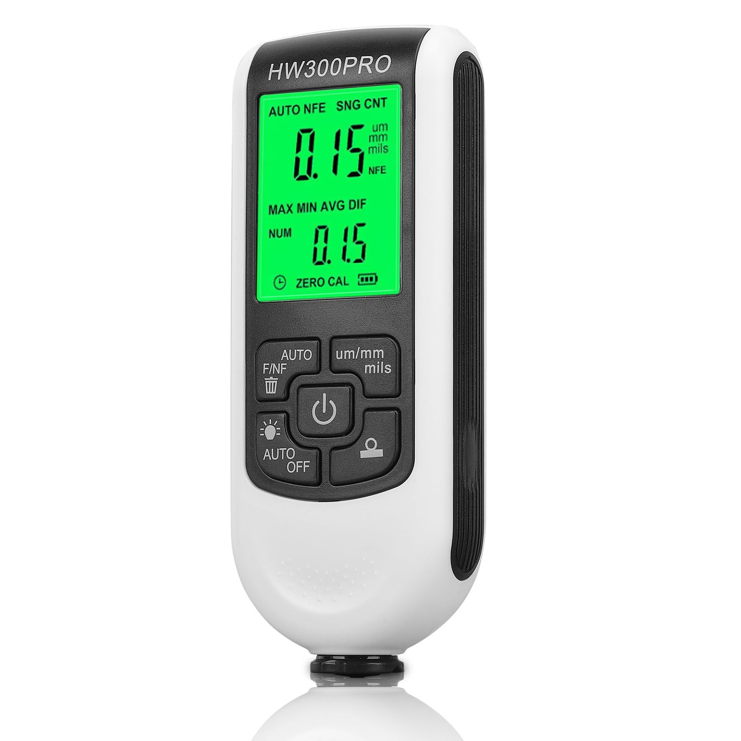 Bewinner Digital Coating Thickness Gauge, Ultra high Precision Probe ...