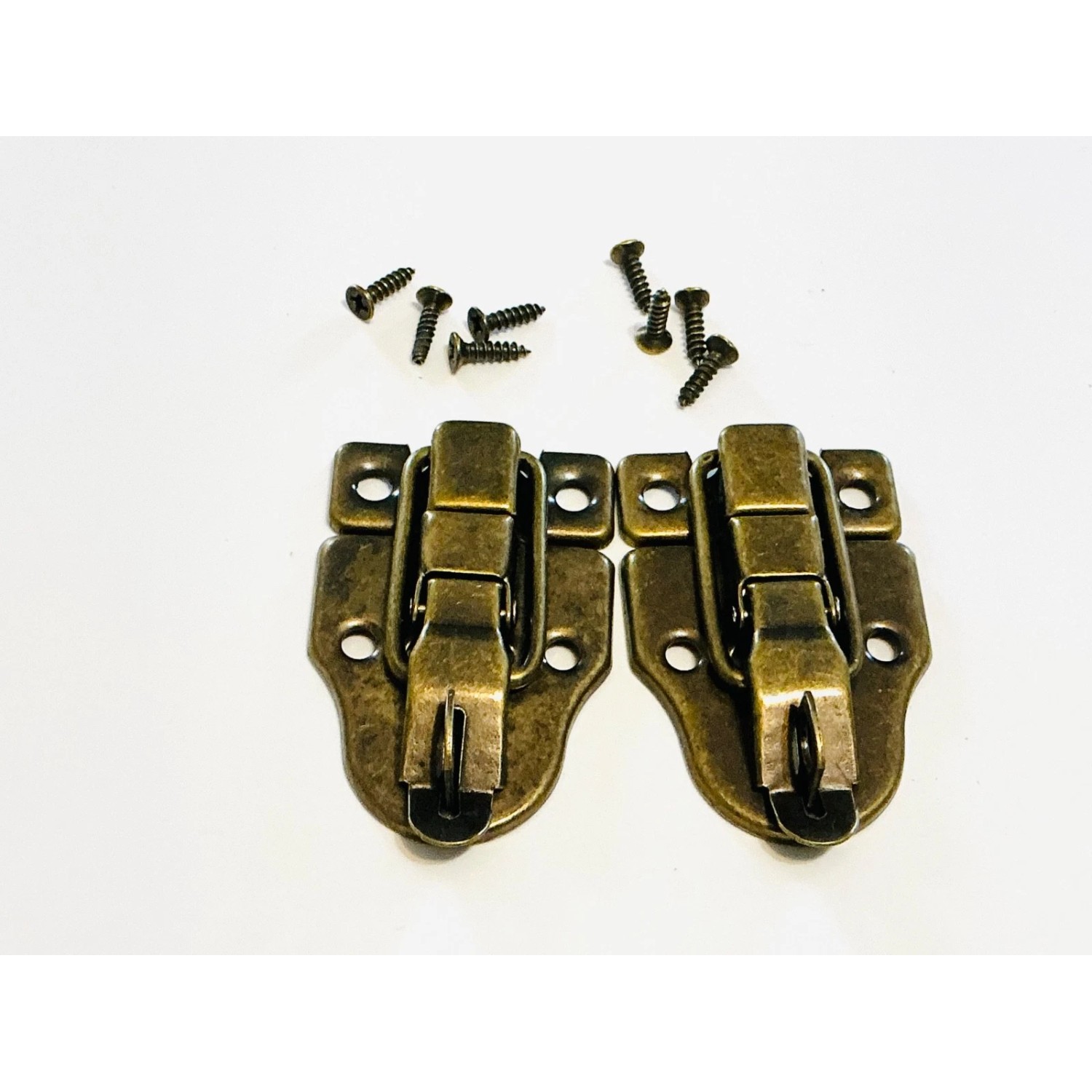Unbranded Set of 2 Duck-billed Hasp Lock, Retro Box Toggle Latch Hasp ...