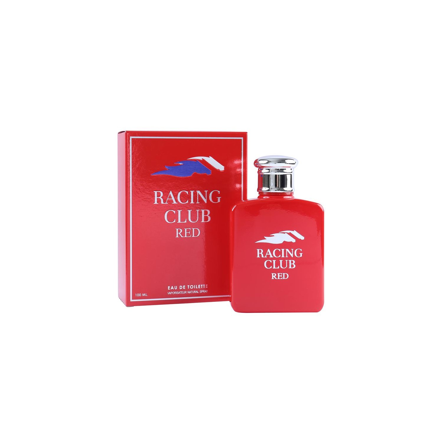 Racing Club Red Eau De Toilette Natural Spray Cologne for Men 100ml/3 ...