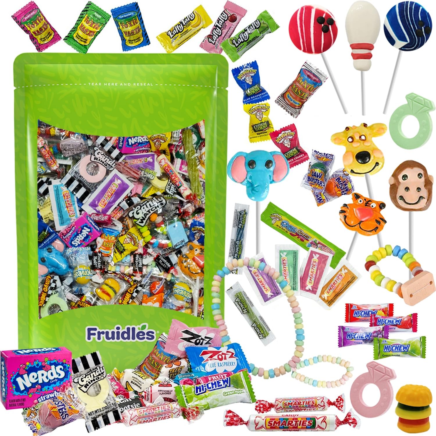 Fruidles Mega Candy Assortment Mix, Perfect for Birthday Party, Social ...