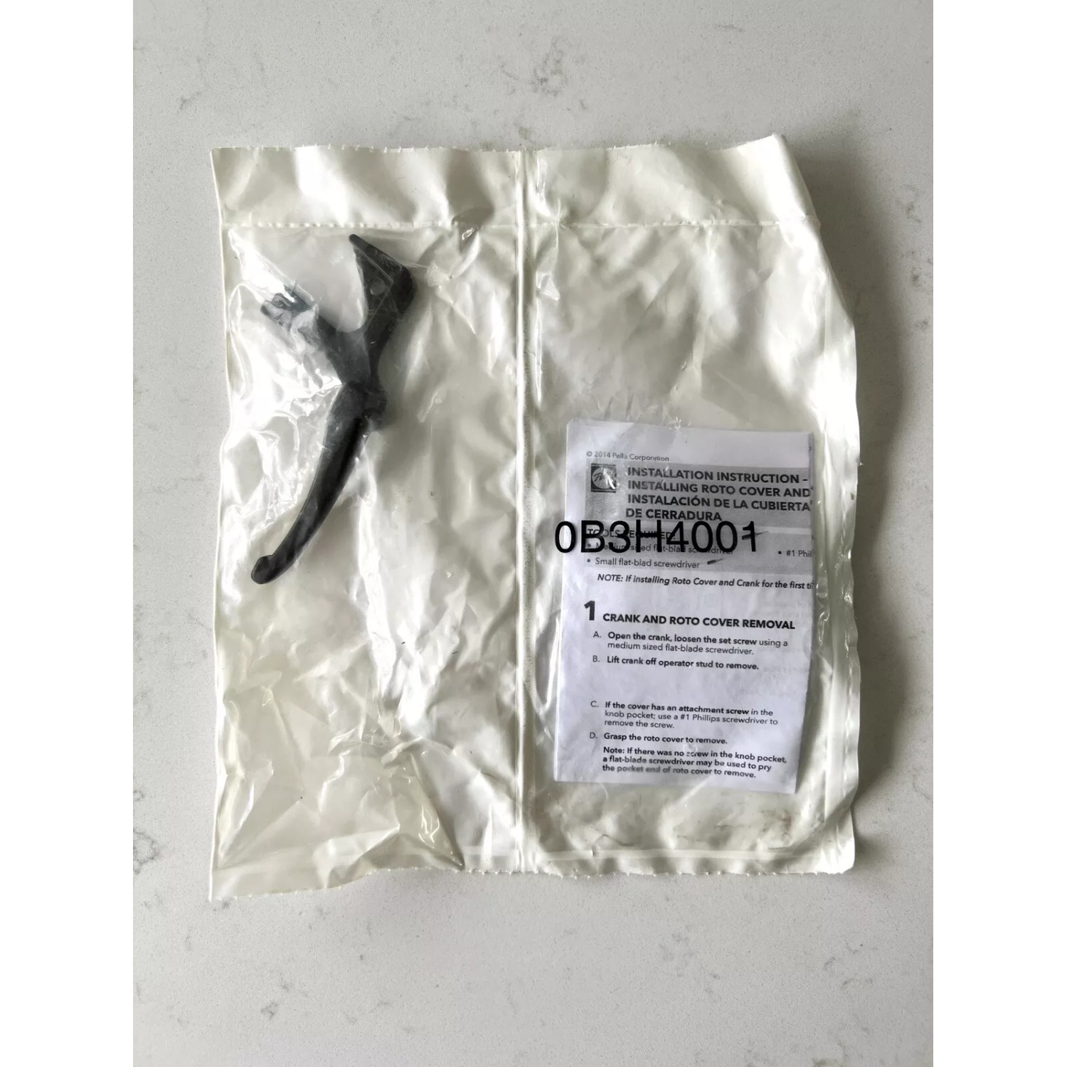 Pella NEW Pella Casement Window Sash Lock Control Lever Handle Hardware ...