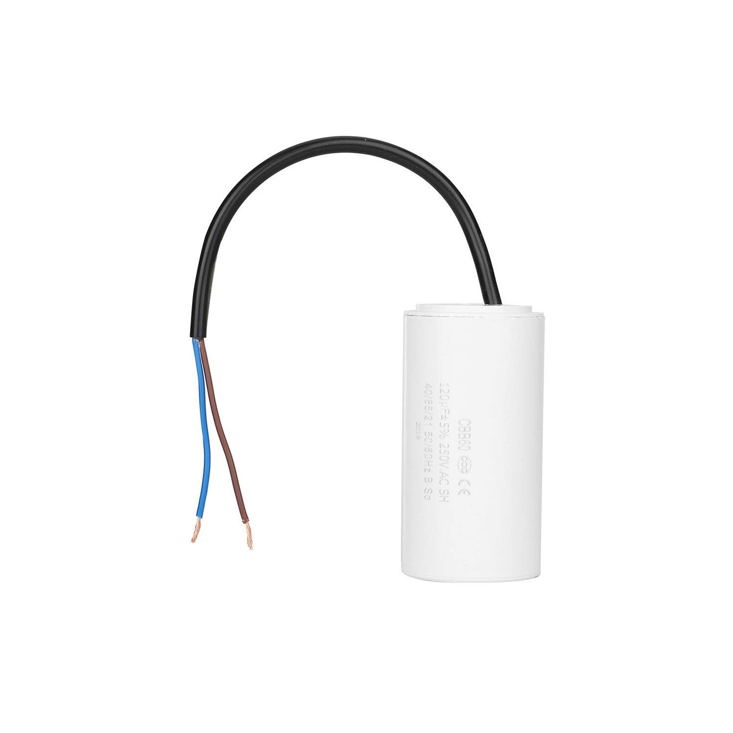 Capacitor, Starting Capacitor 250 V 120 uF CBB60 Engine Start Capacitor ...