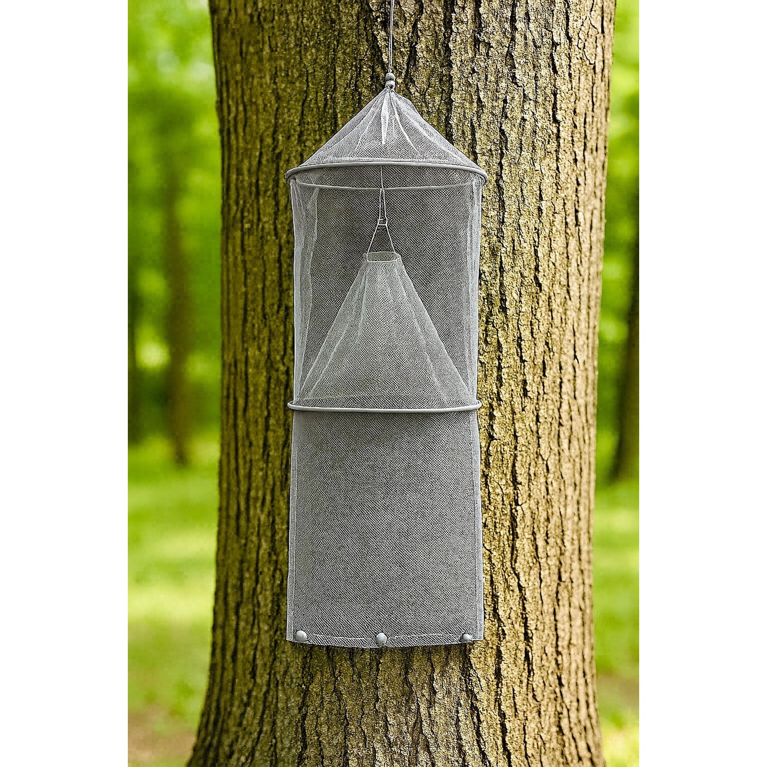(Gray, 2 Pack) Spotted Lanternfly Mesh House Trap SLF. Simple and ...