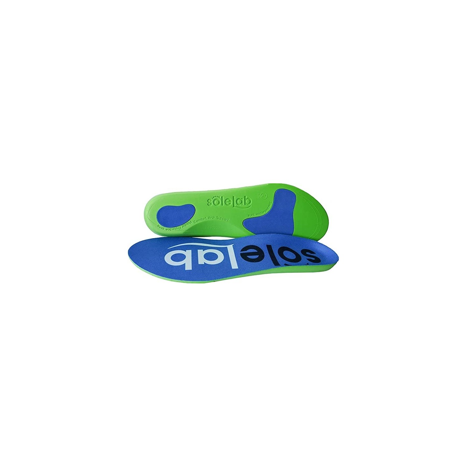 Sole Lab Orthotic Insole Full length With Arch Support Inserts For Flat ...