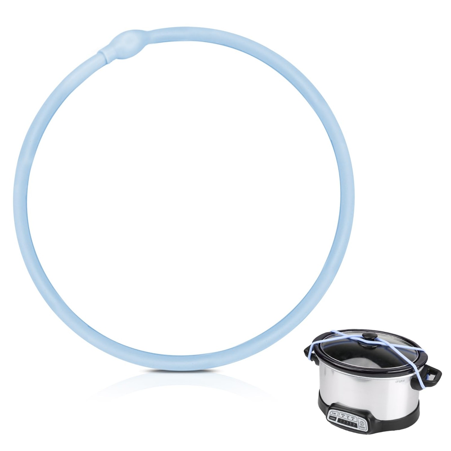 doufuhua Pot Lid Latch Lock Strap PVC Band Replacement for Hamilton ...