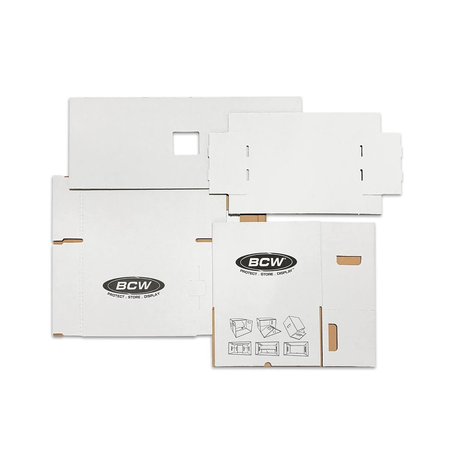 BCW Short Comic House - 1ct | Heavy-Duty Comic Book Storage Box ...