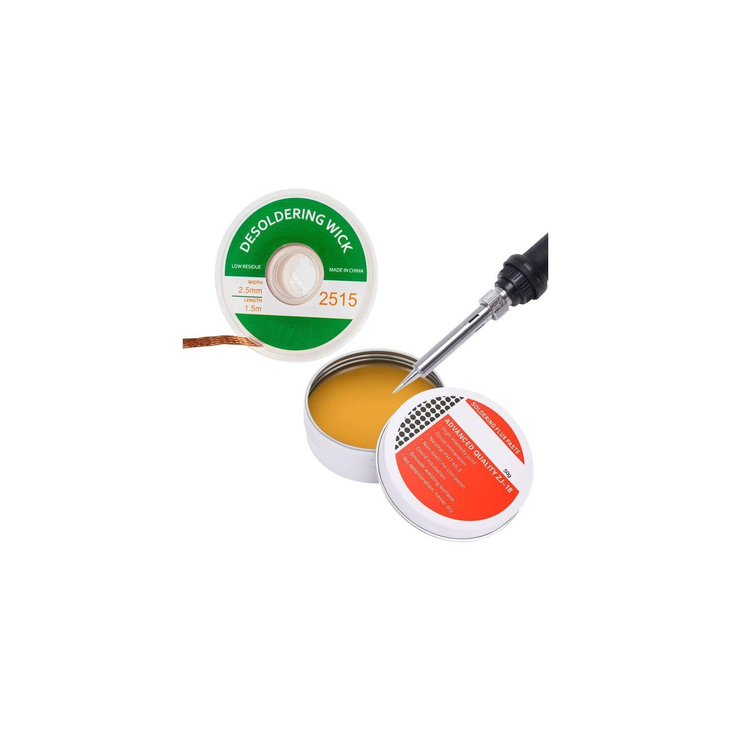 Lead Free Flux Flux Soldering 50g Rosin Flux with High Activity (1 ...