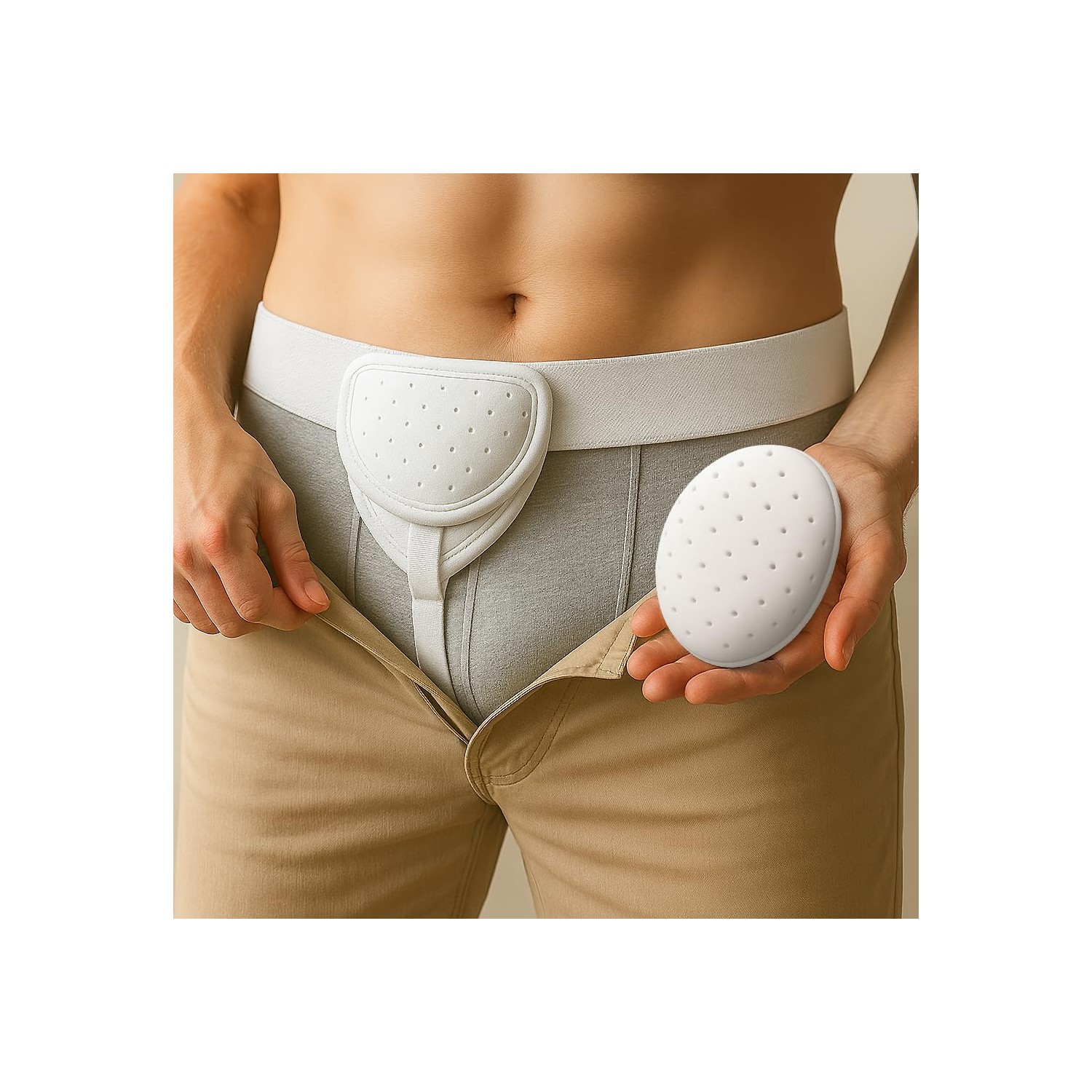 BLITZU Inguinal Hernia Belt for Men & Women with Compression Pad - Fits ...