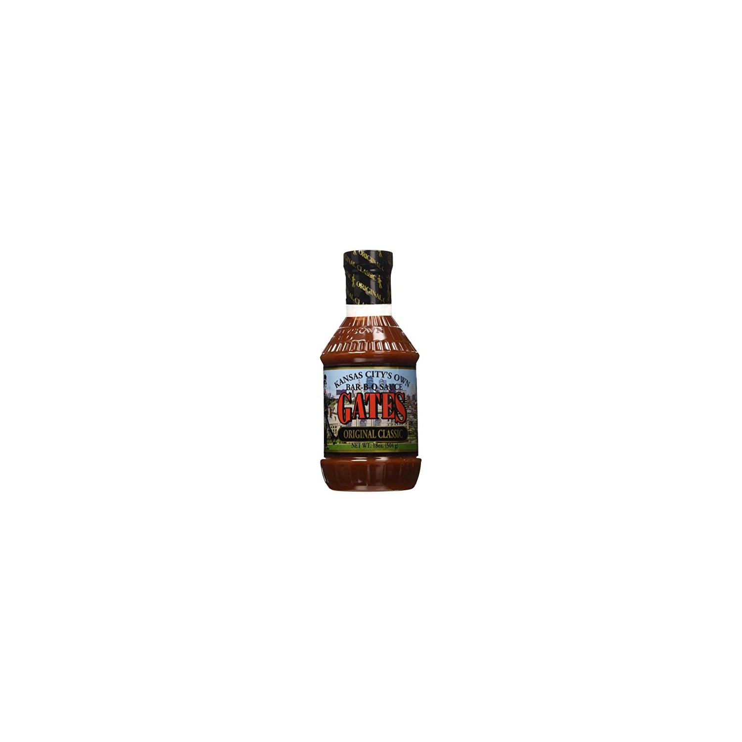 Gates Gates Original Classic Bar-B-Q Sauce, 18 Ounce Bottle, Kansas ...