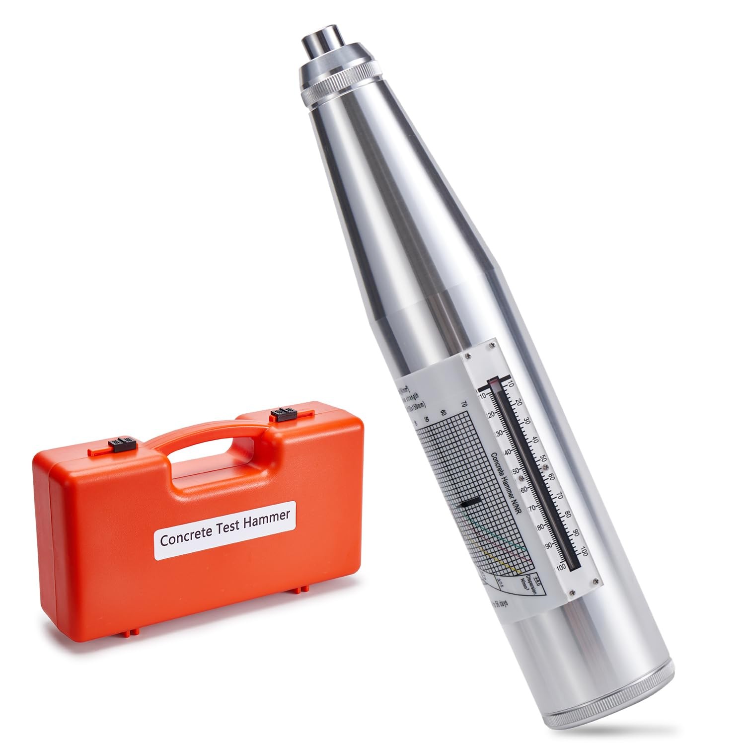 Concrete Rebound Hammer Tester, Concrete Strength Hardness Tester ...
