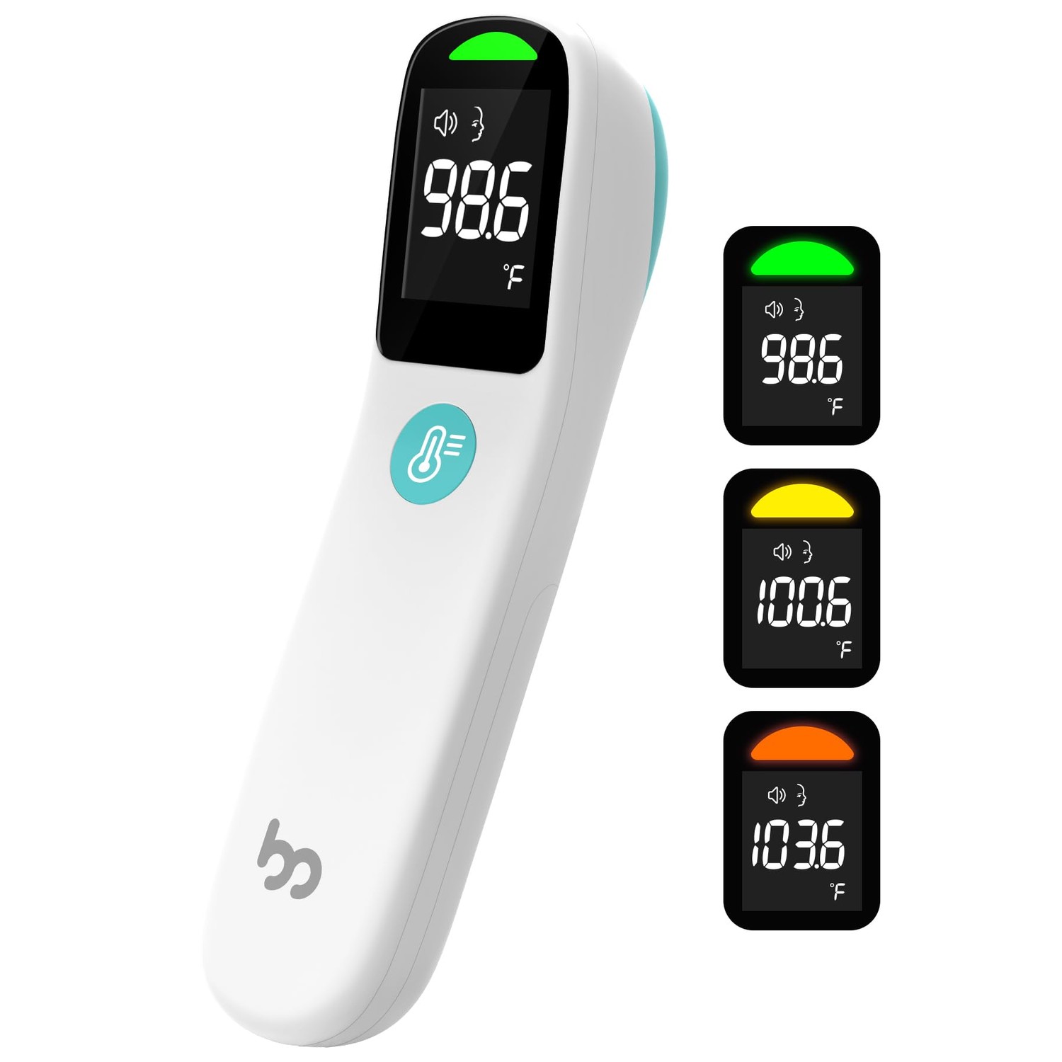 Femometer Family No-Touch Forehead Thermometer, 1s Accurate Reading and ...
