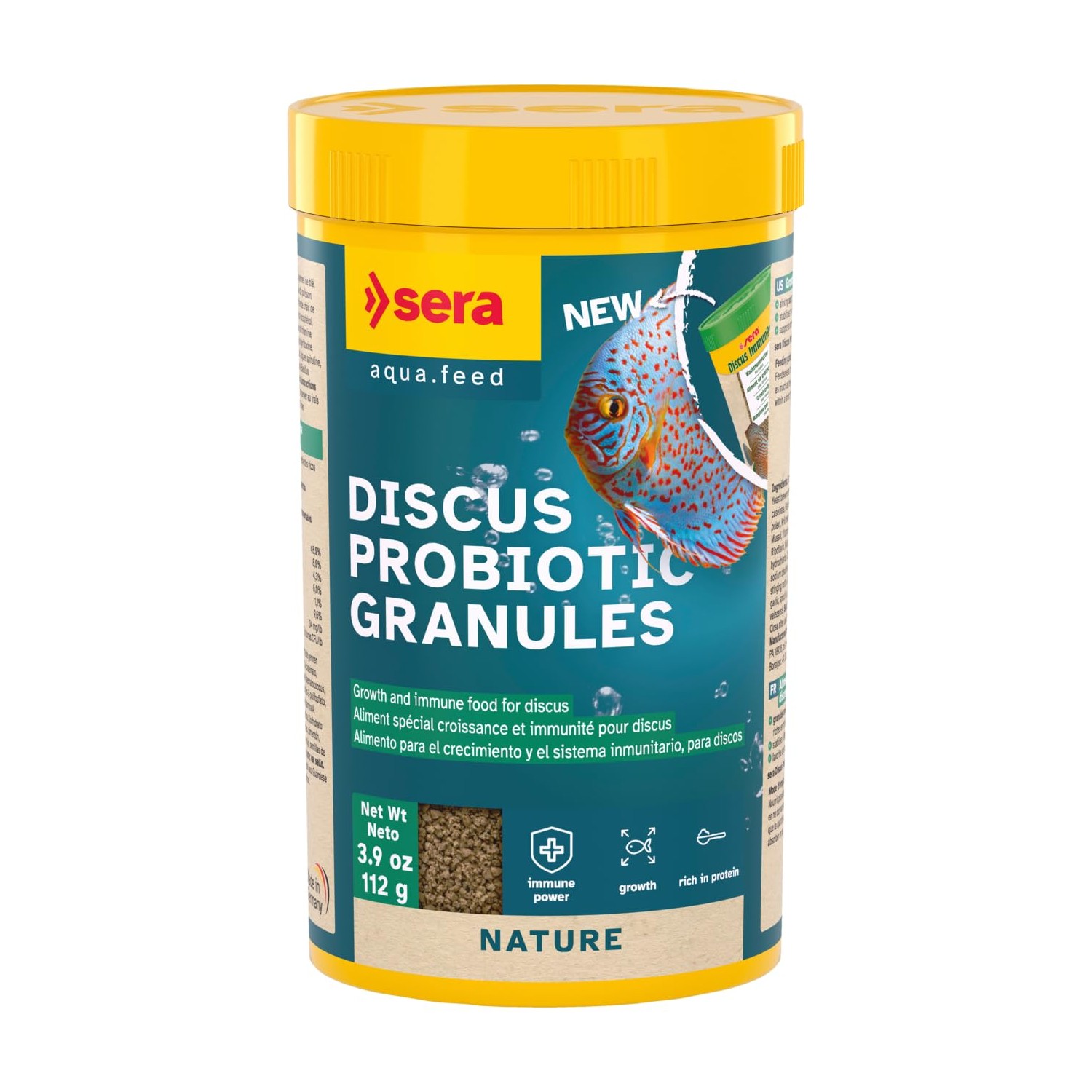 sera Discus Prob Granules 4 oz. | Complete Growth Food for Discus Fish ...