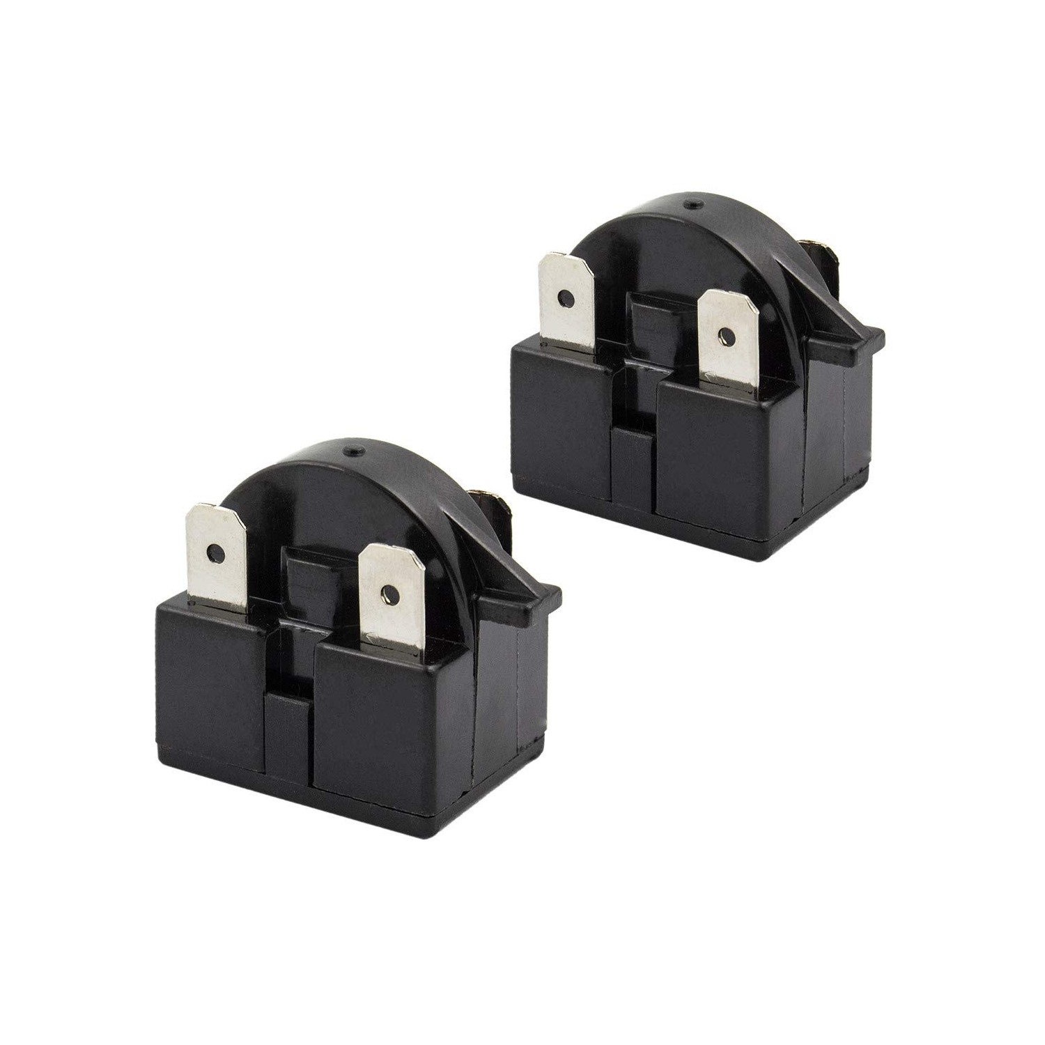2 PCS QP2-4.7 Start Relay Refrigerator PTC Ohm 3 Pin For Vissani Danby ...