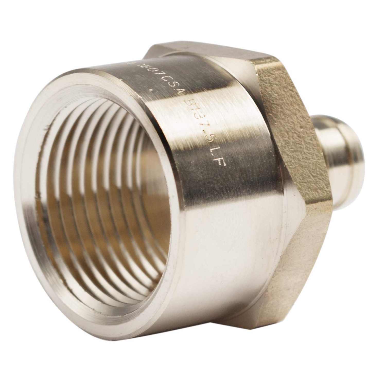 LTWFITTING LF Brass PEX Adapter Fitting 1/2-Inch PEX x 3/4-Inch Female ...
