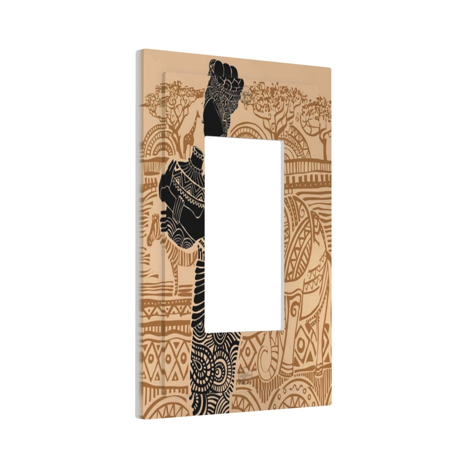 Cosmic 1 Gang Light Switch Cover Single Rocker Wall Plate starry galaxy ...