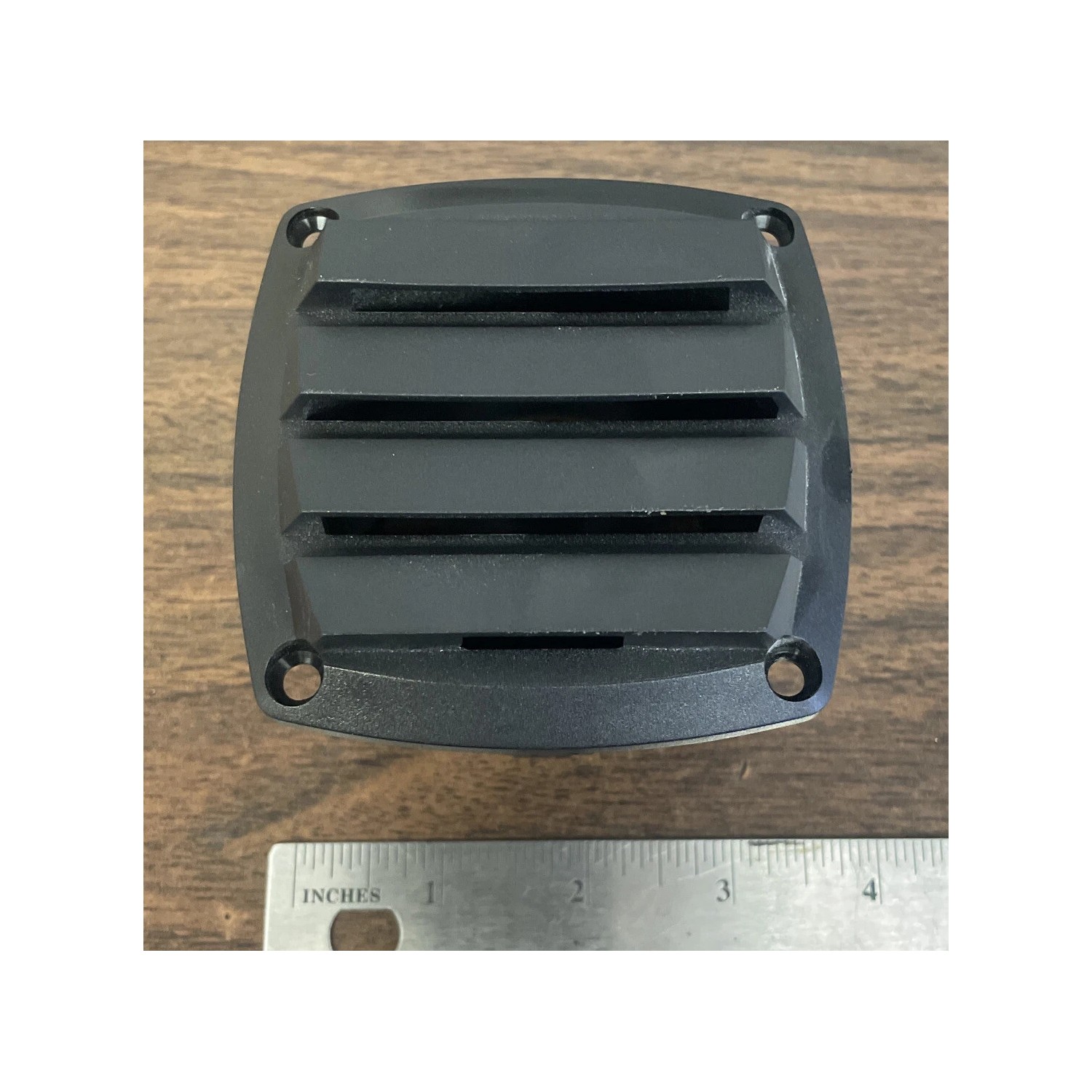 Unbranded Boat 2.5" Hose Blower Vent Black Plastic Bulkhead Fitting ...