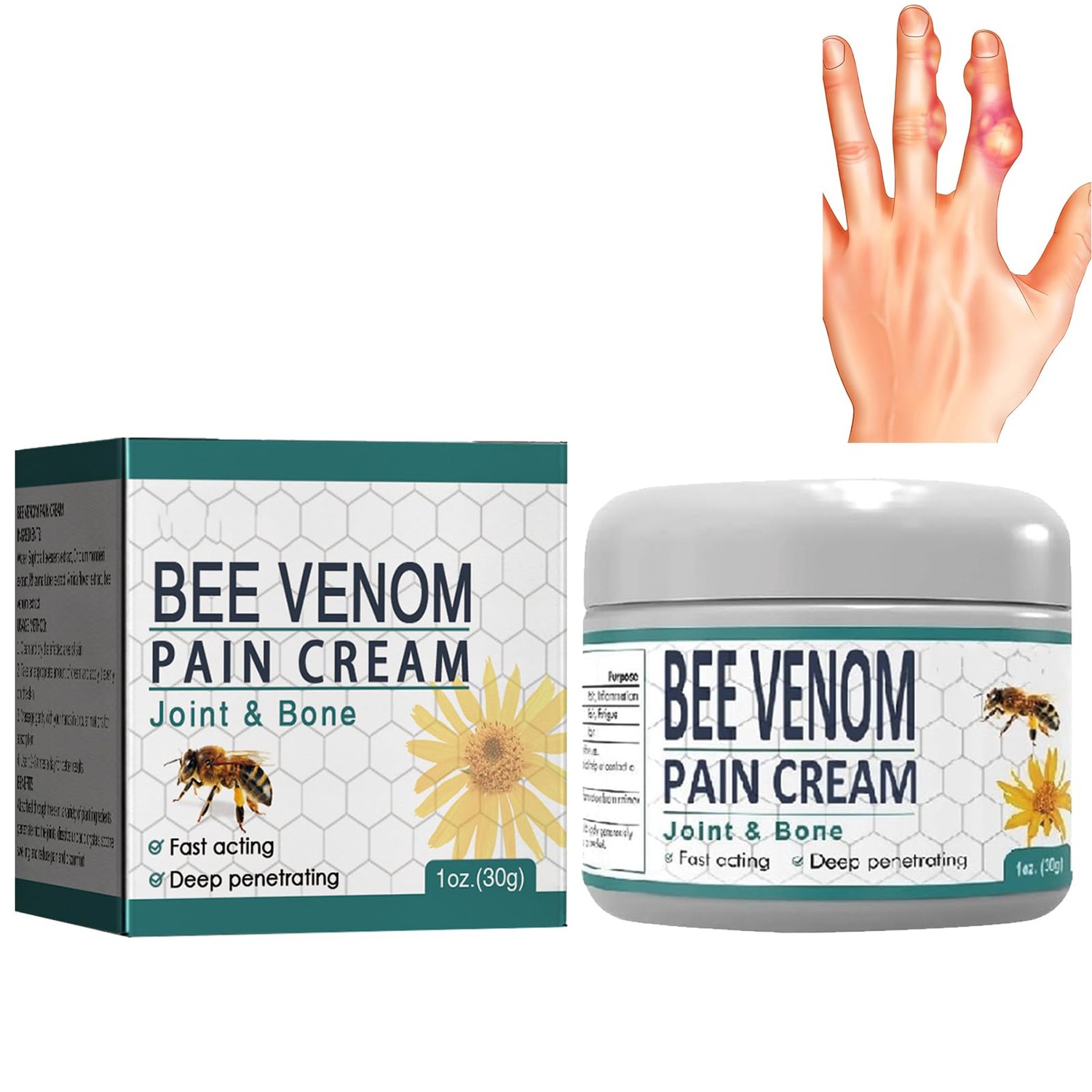 Bee Venom Joint and Bone Therapy Creams,Bee Venom Bone Relief Cream,Bee ...
