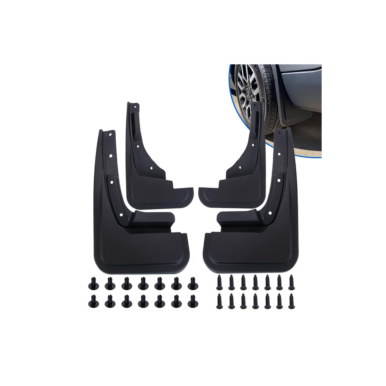 Aurorasters Mud Flaps for Ford Maverick 2025 2024 2023 2022, Mud Flaps ...