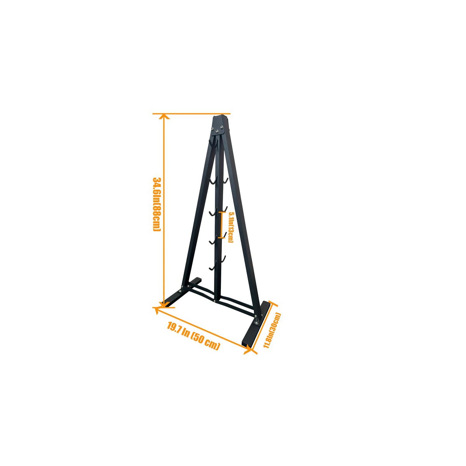 Gym Fitness LAT Pull Down Bar Storage Rack for Mag Grip, Heavy Duty A ...