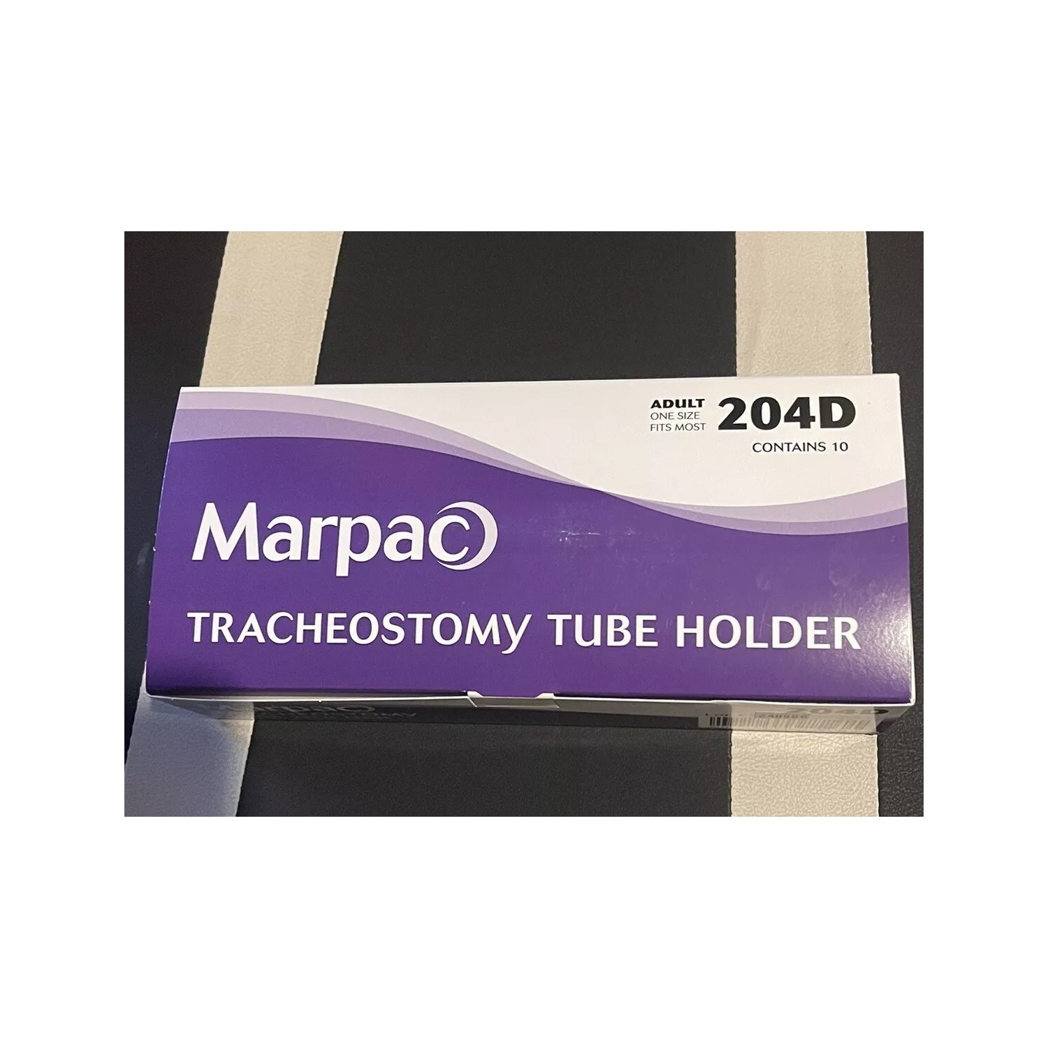 Marpac Adult Tracheostomy Tube Holders - 1 Box (10 Per box) - NEW 204 ...