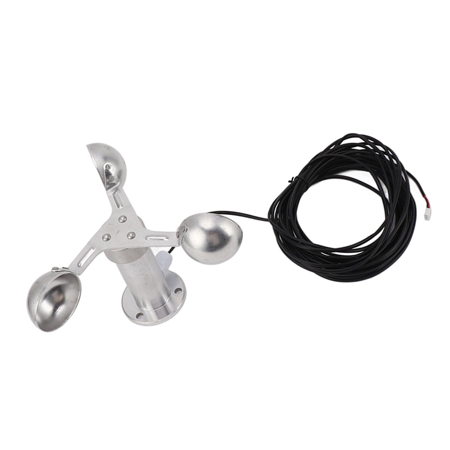 Aluminum Alloy Anemometer Wind Speed Monitoring Sensor 3 Cup Wind Speed ...