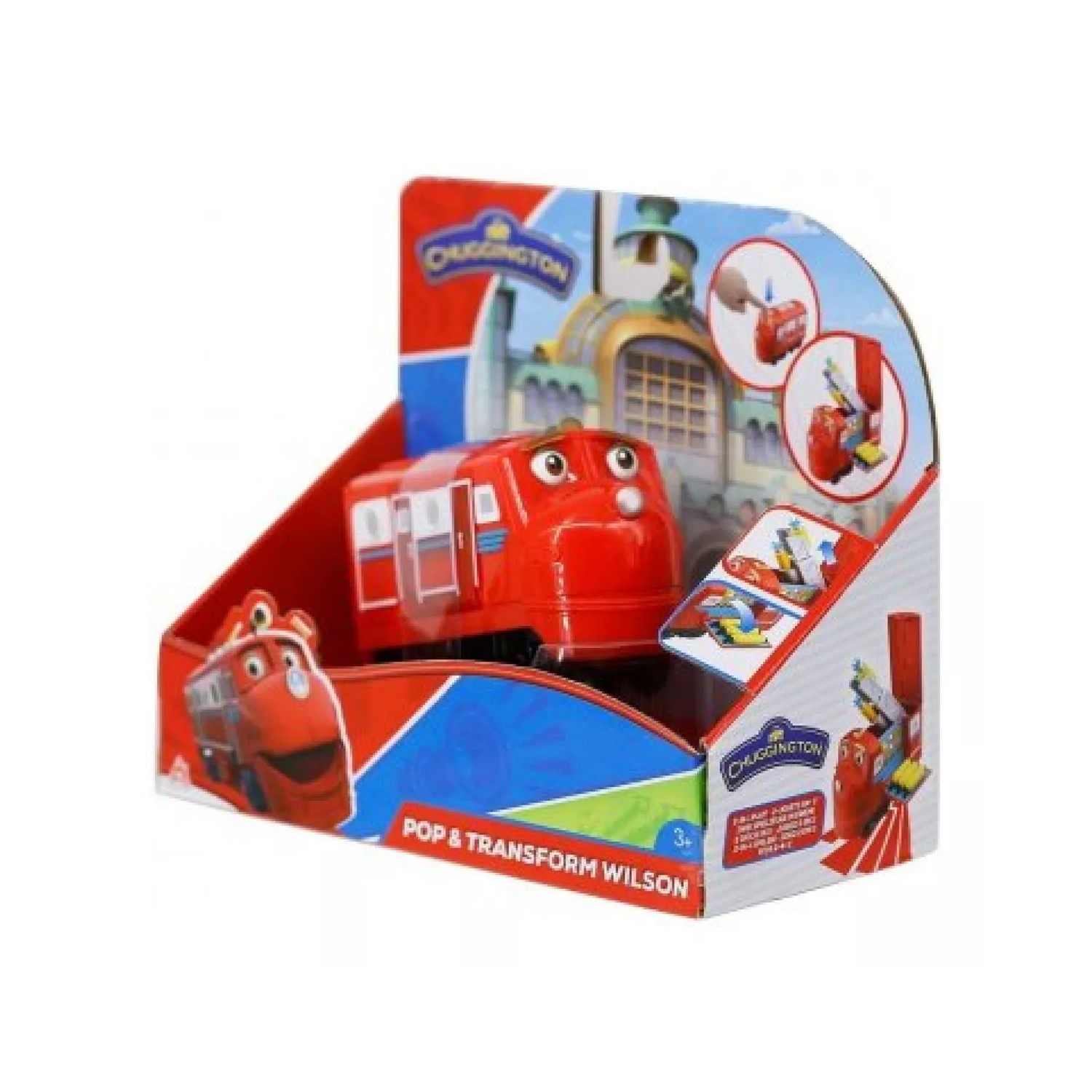 Chuggington Tren Transformable Wilson/koko/brewstar Color Rojo ...