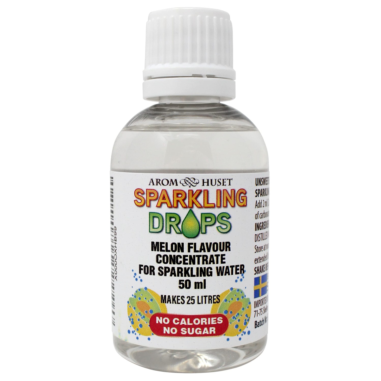 Melon Flavour for Sparkling Water 50ml – Zero Sugar, Low Calorie & No ...
