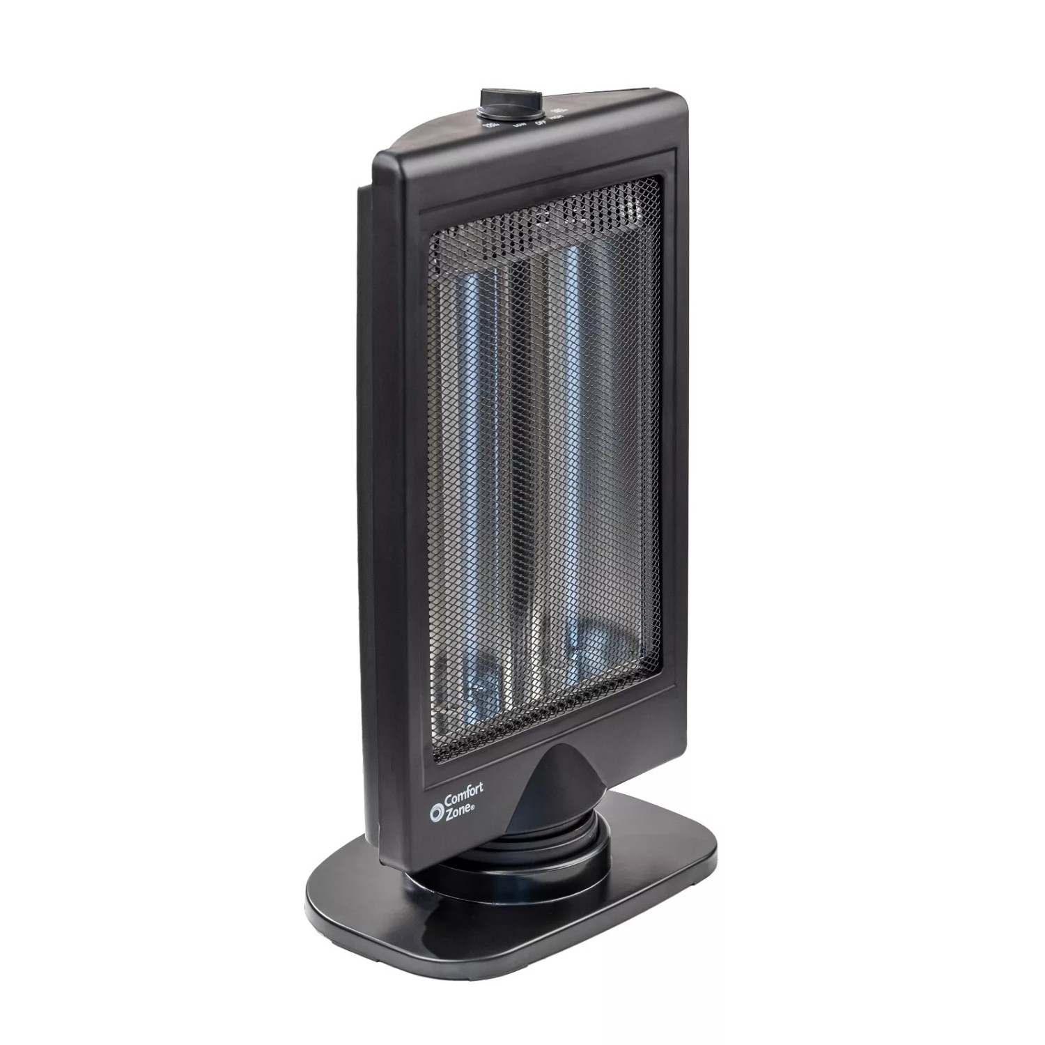 Comfort Zone Oscillating Flat Panel Halogen Infrared Portable Space ...