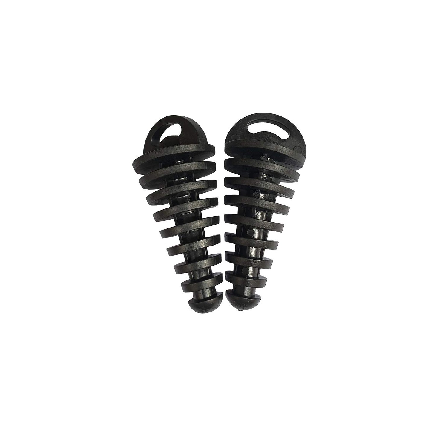 (2 Packs) Rubber Muffler Exhaust Wash Plug Motorcycle Exhaust Plugs ...