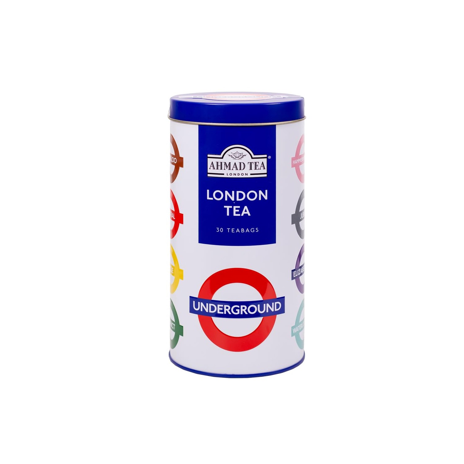 Ahmad Tea London Gifts | London Underground TFL Caddy with English ...