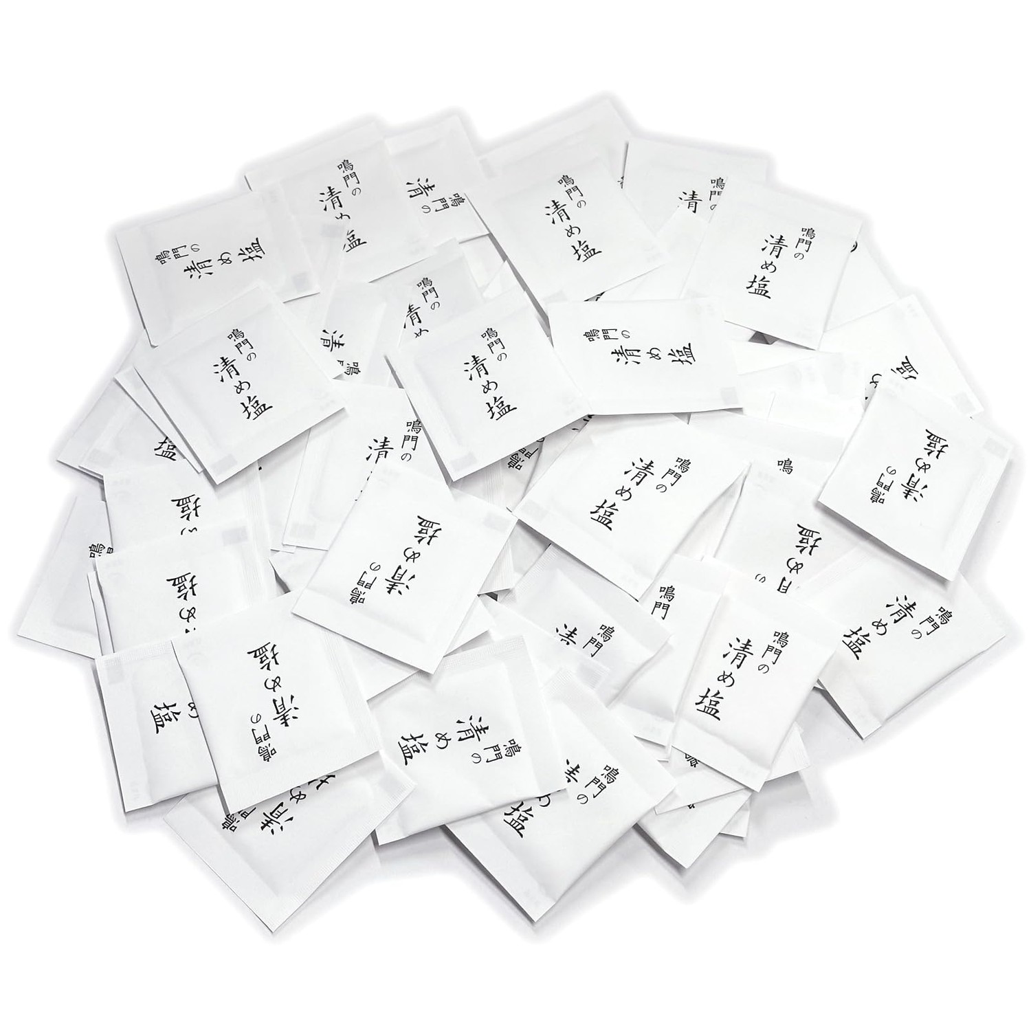 Domestic Naruto Purified Salt 100 Packs, Purifying Sachet, Portable ...