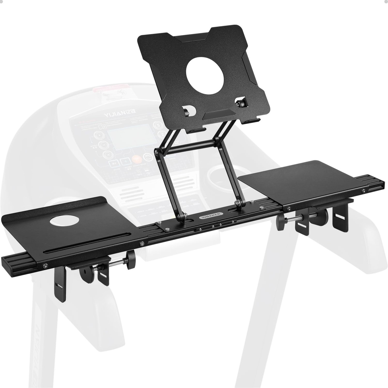 INMAKER Treadmill Desk Attachment, Universal Treadmill Laptop Holder ...