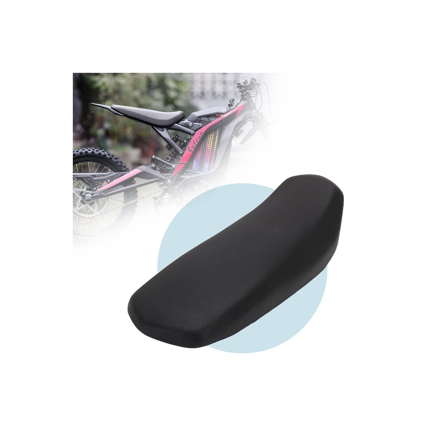 JFG RACING Normal Seat for Surron Light Bee,Leather Cushion for ...