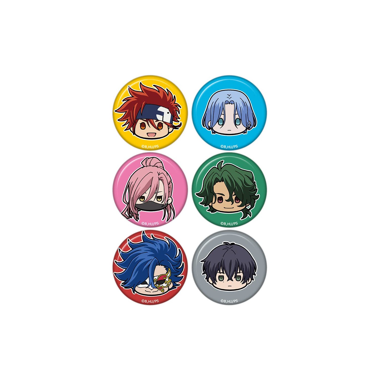 SK∞ Escate Churu Chara Mini Can Badge Set of 6 [Calendar & Langa ...