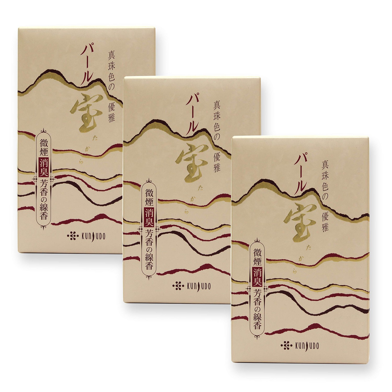 Treasure Pearl Jasmine Elegant Scent, 3 Boxes, Smokeless Incense ...