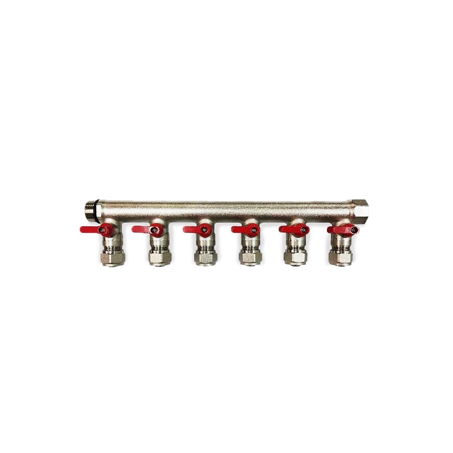 VN Infinite Quality 3/4" Plumbing PEX Manifolds w/ 1/2" Pex Ball Valves ...
